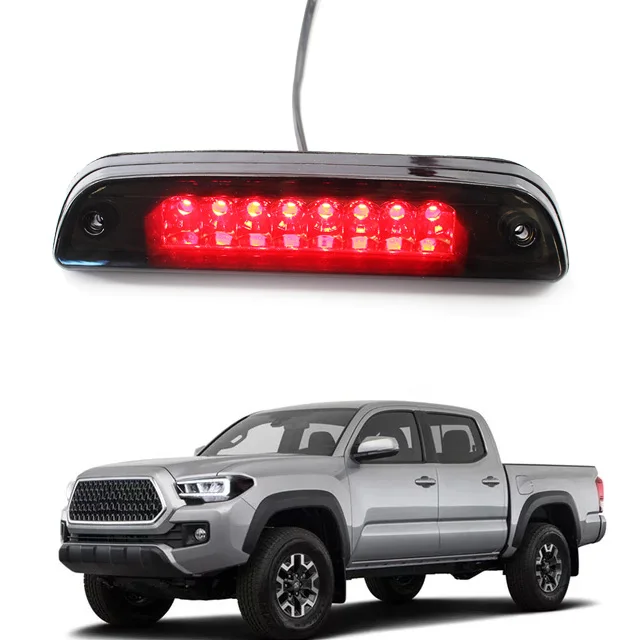 Red Smoke Pick Up Lights Tail Stop Light For Tacom A 1995-2017 Led High ...