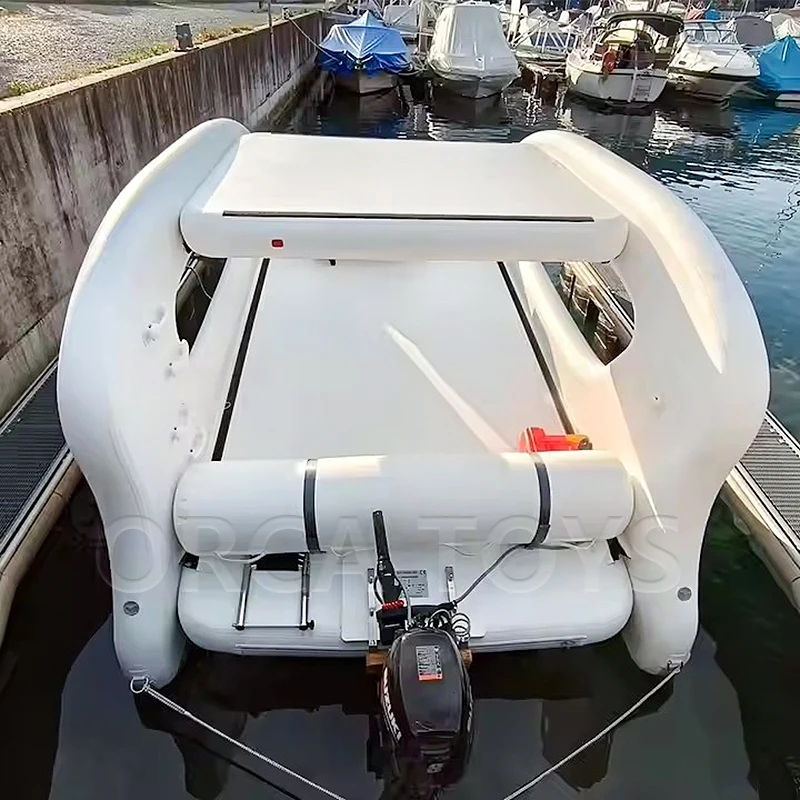 Custom Electric Catamaran Cruising Pontoon Portable Boat Foldable ...