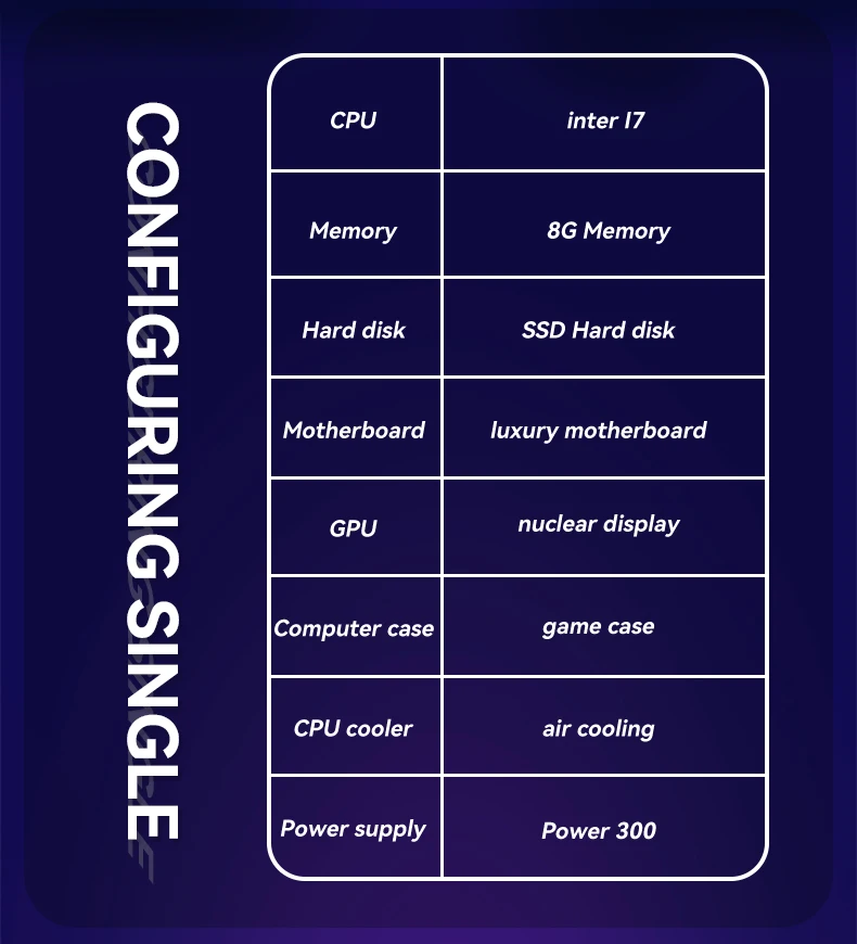 OEM Desktops - Gaming PC Computer with Graphics Card