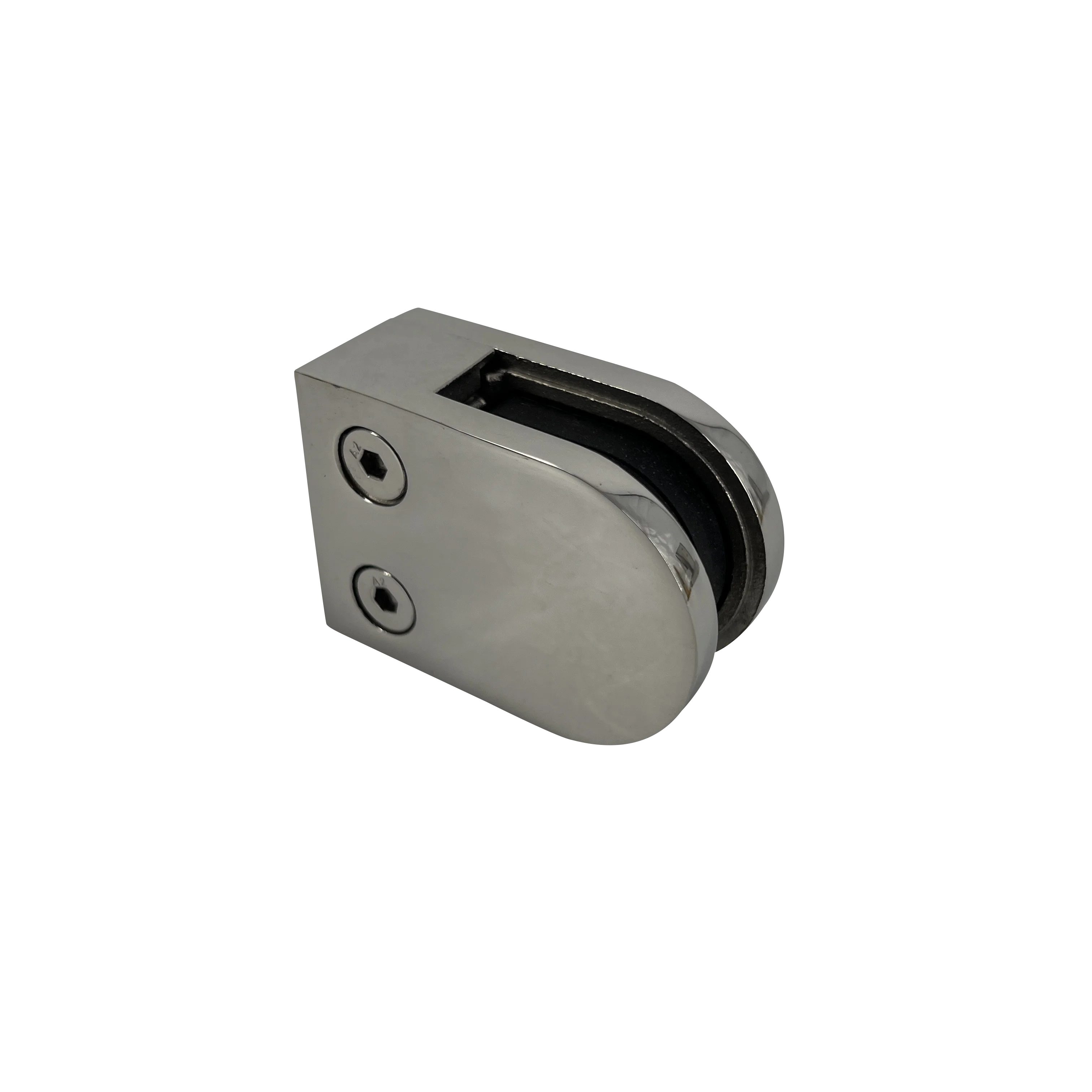 Modern Design D-shape Flat Glass Clamp Clip Stainless Steel 316 For ...