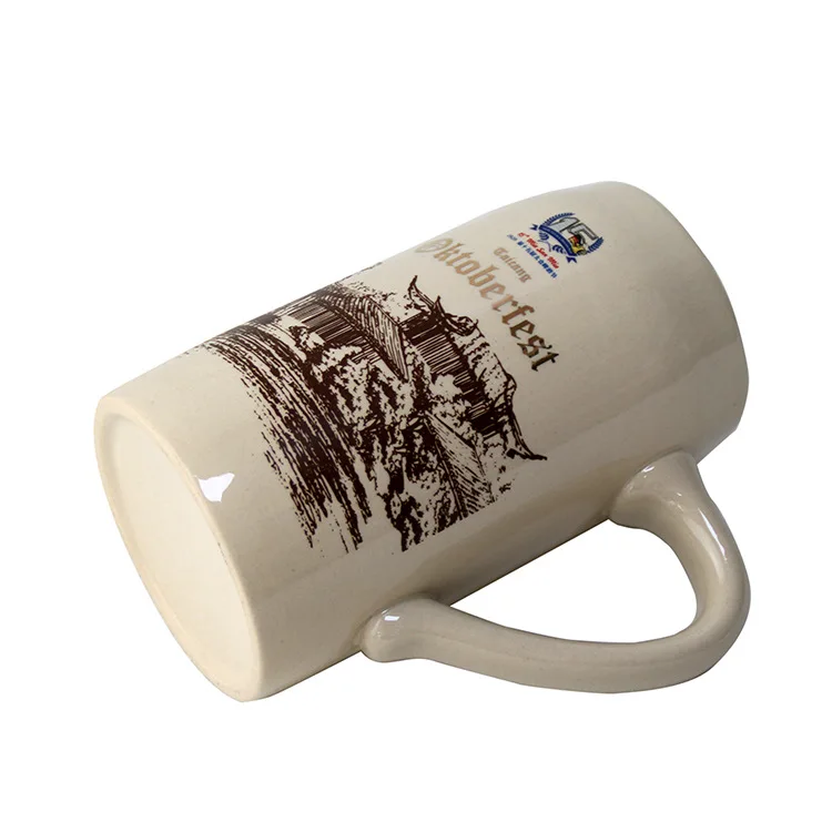 Hot Sale German Beer Steins Sublimation Ceramic Beer Mug Wine Cup ...