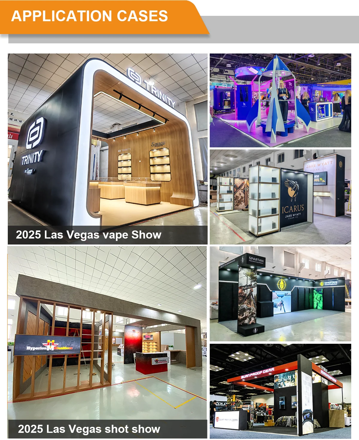 Izexpo Quick Build 20ft Clothing Show Booth - Customizable