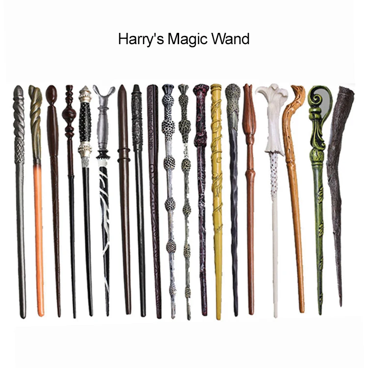 2022 Agreat Plastic Magic Wands Cosplay For Fun Complete Set Metal ...