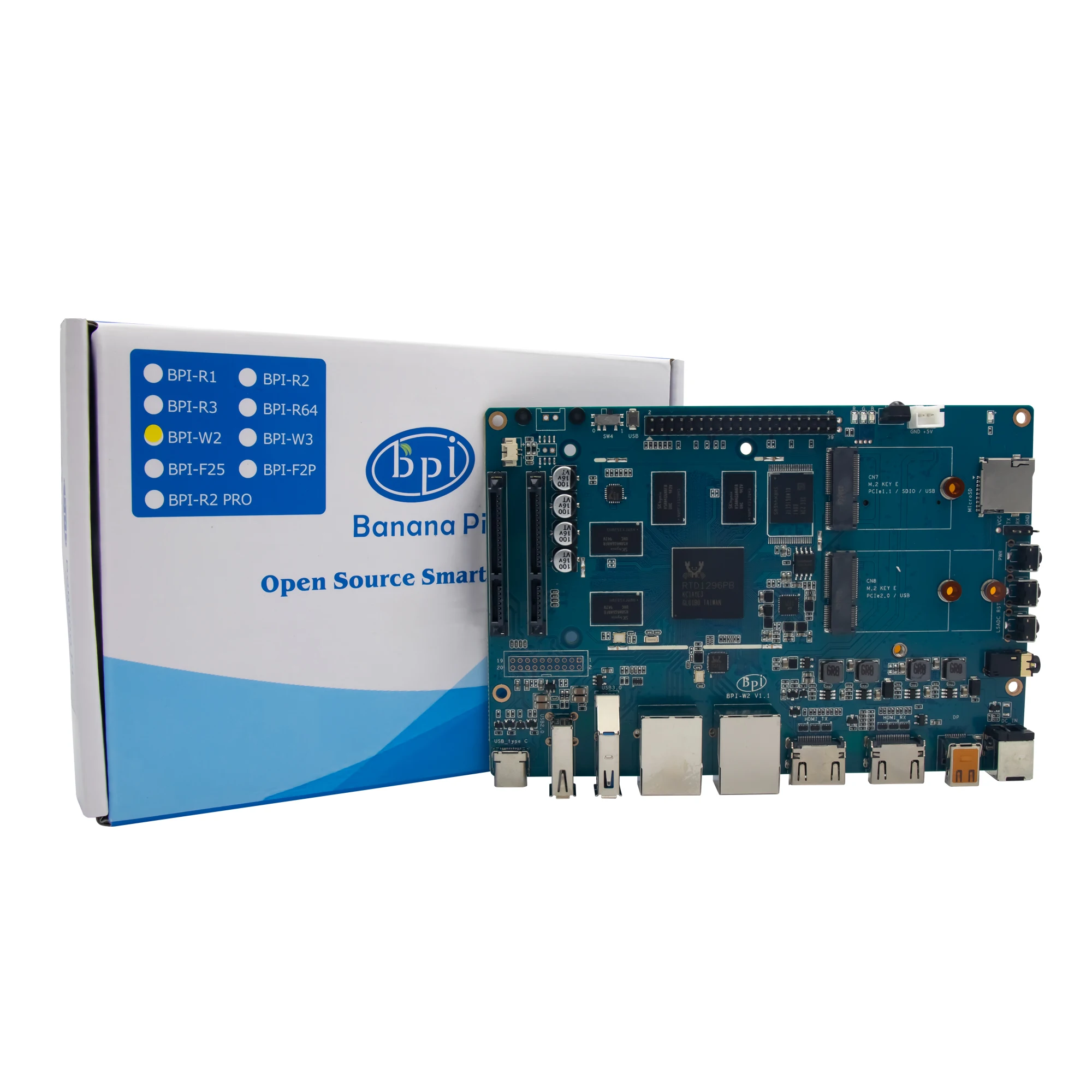 2024 Industrial Iot Gateway Switch Banana Pi Bpi W2 Open Source Openwrt ...