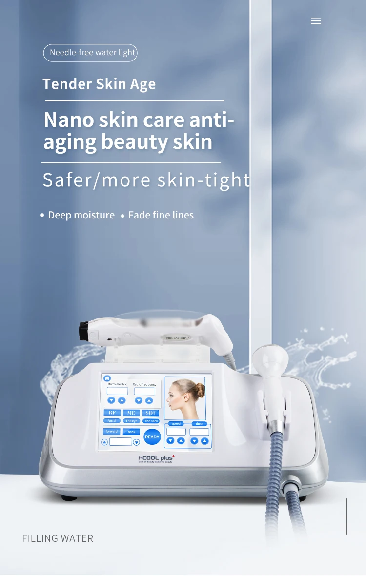 New Professional Safe Non Invasive Water Light Needleless Skin Lifting ...