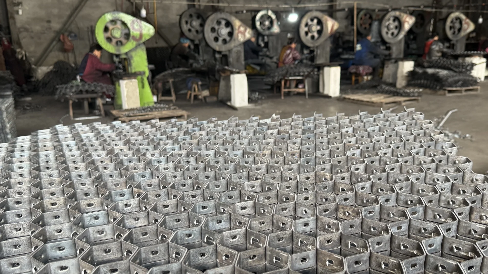 Refractory Hex Mesh, Malla Hexagonal As Lining Against Heat, Abrasion ...