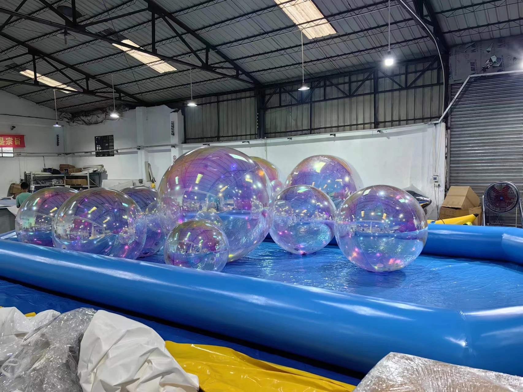 2023 Hanging Mirror Balloon Sphere For Decoration Sealed Gold/silver ...