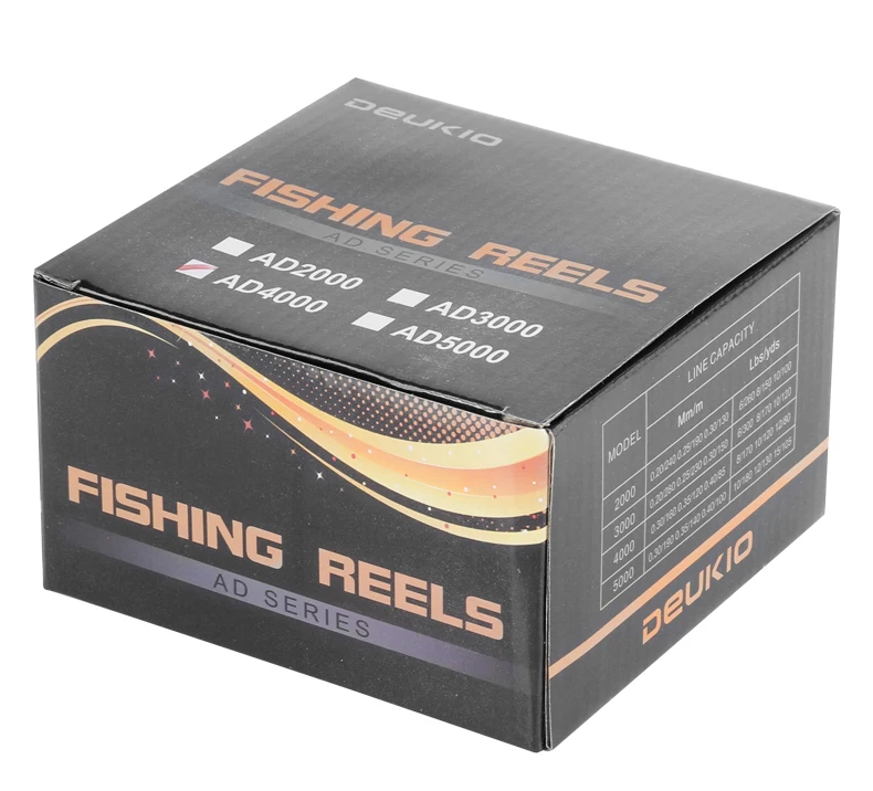 Ad3000 Wholesale High-class China Spinning Reel Long Casting Fishing ...