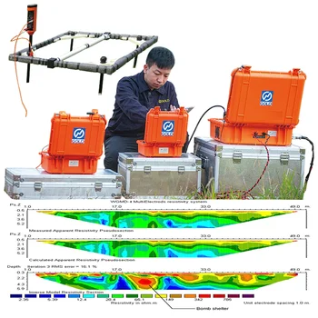 Tem Transient Electromagnetic Geophysical Equipment Resistivity Imaging ...