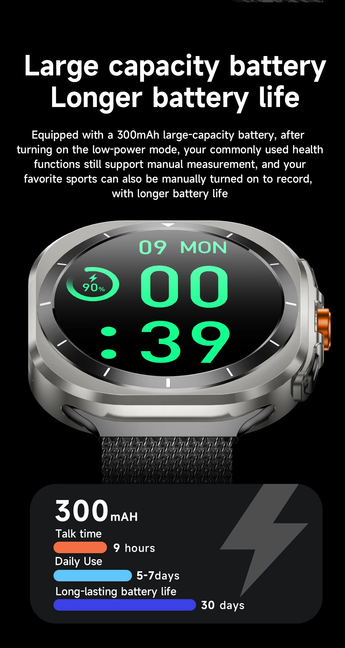 Z7 Ultra Smartwatch - Advanced Health Monitoring & Stylish Design