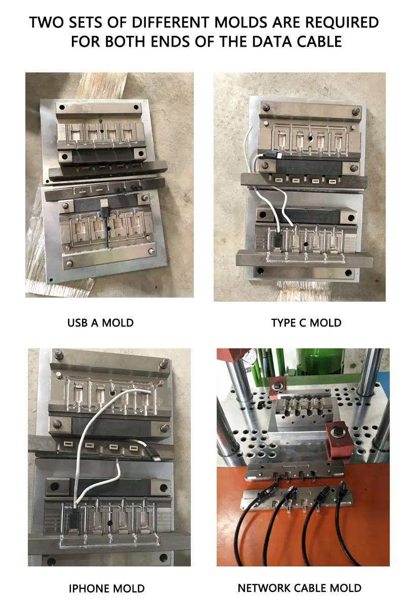 PVC Wire Plug Overmolding Injection Molding Machine New High-Speed ...