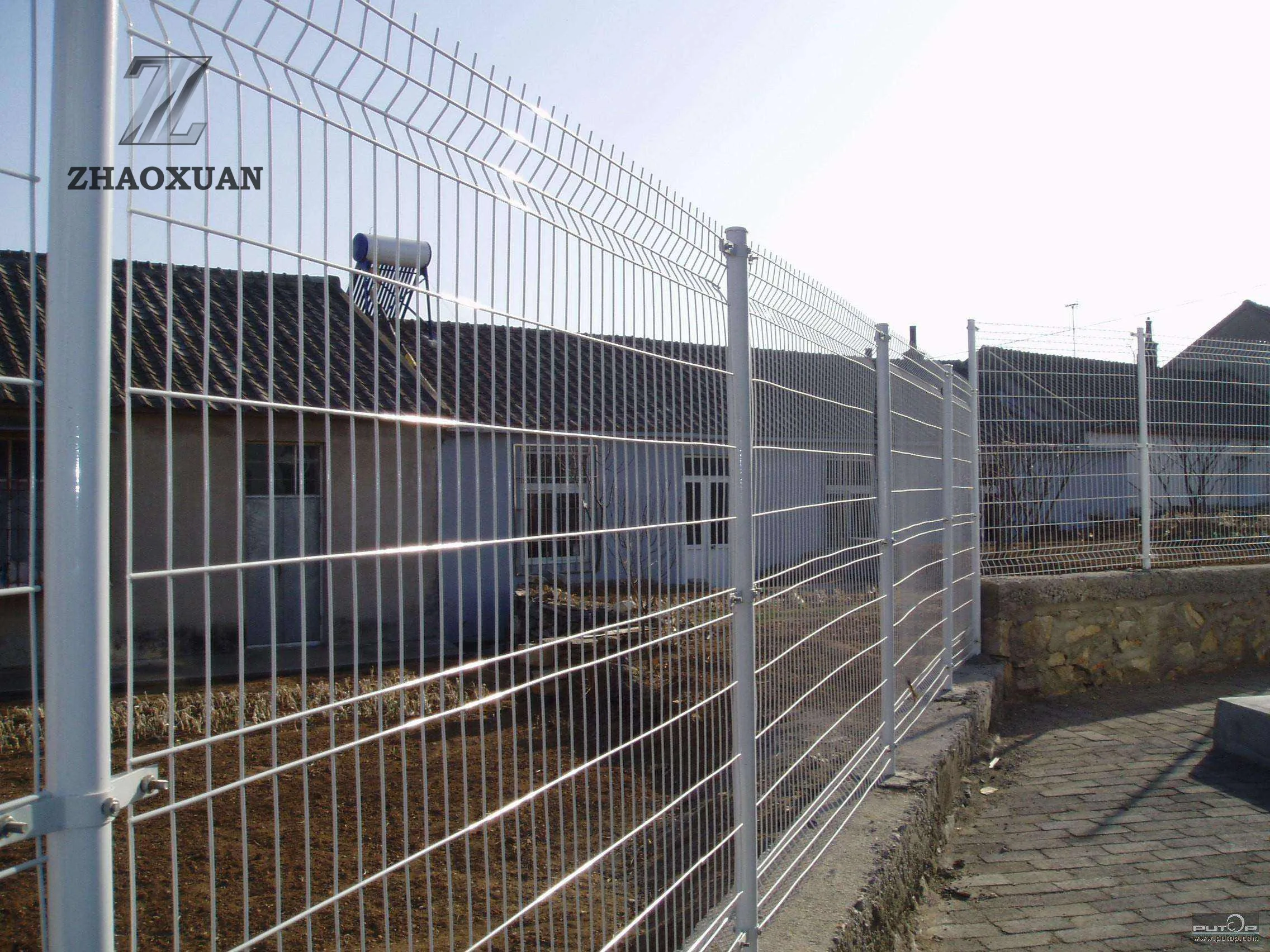 Welded and Bended Mesh Fence 3D Bending Fence Aesthetically Pleasing ...
