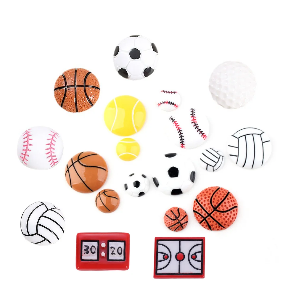 good quality sports game golf baseball volleyball football flatback ...