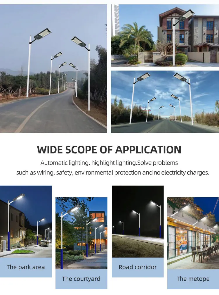 300 500 800 Watt All In One Integrated Ip65 Smd Led Outdoor Solar ...