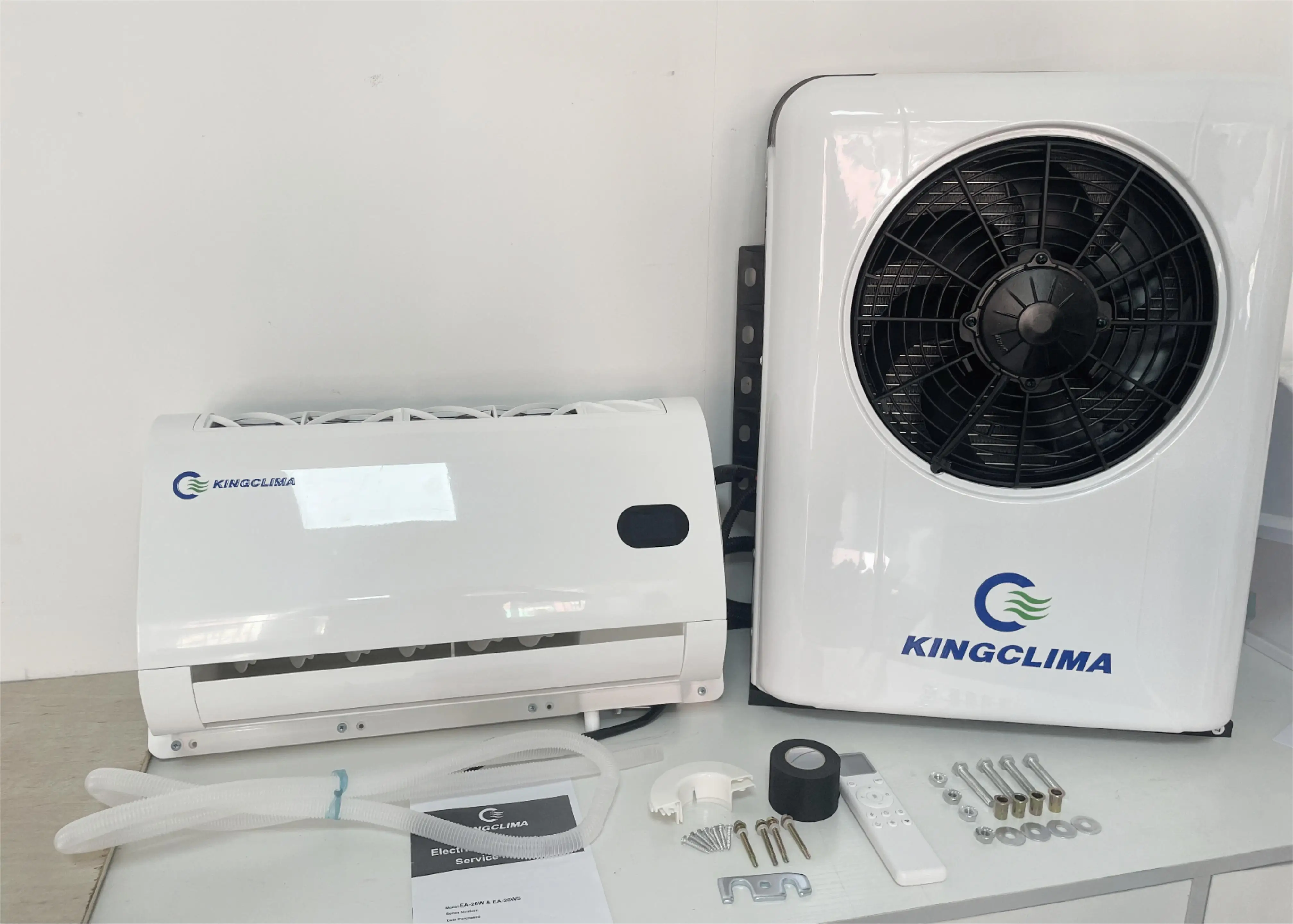 24v Backpack Electric Split Van Parking Truck 12v Air Conditioner - Buy ...