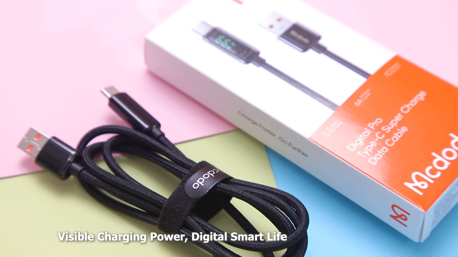 Digital Display C-type Data Android Cables Usb Tipo C 6a Super Fast ...