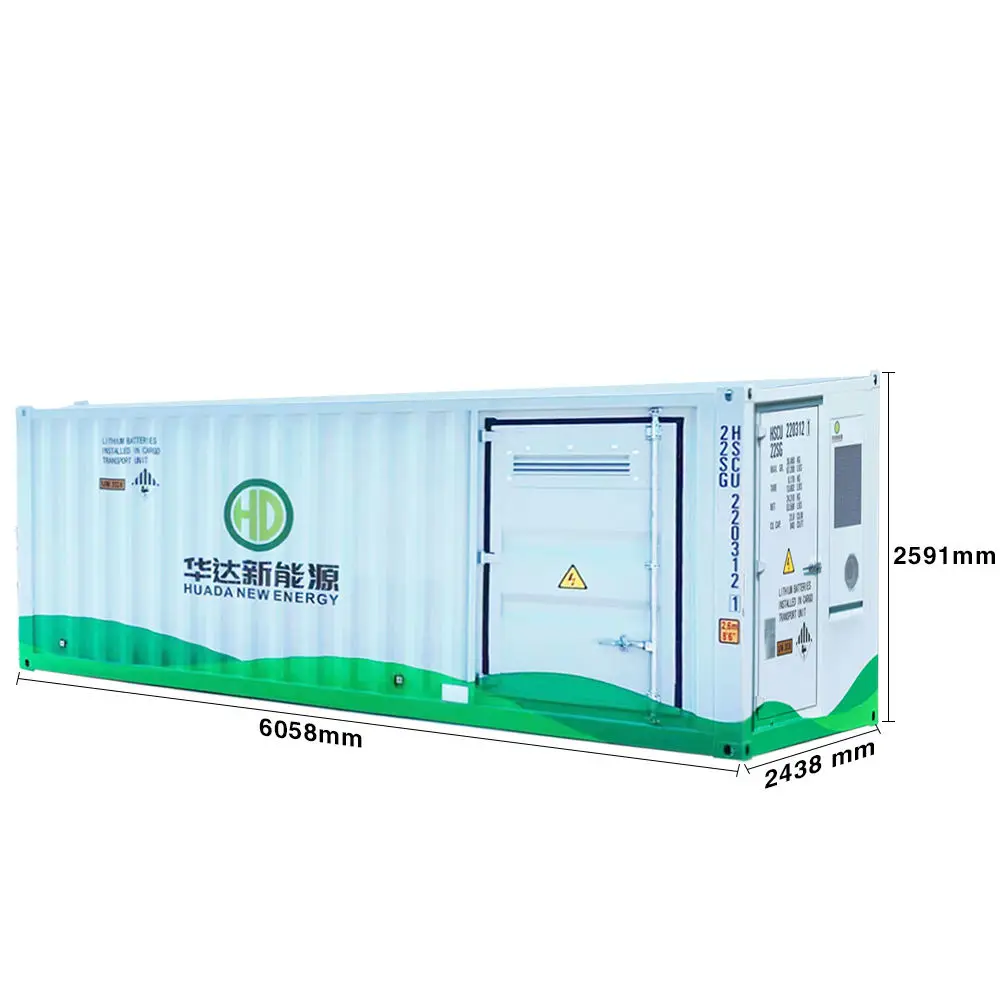 500kWh 1000kWh 20ft 3MWh 40ft Container Solar Industrial Photovoltaic ...