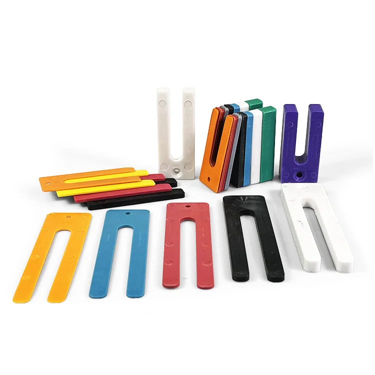 75mm 90mm 140mm Plastic Packer Shims Building Construction Material Window Packer Plastic Shim ...