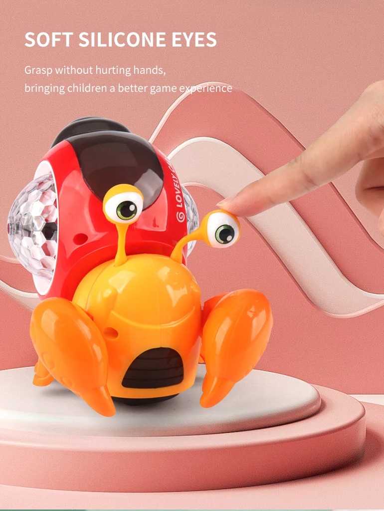 Sy Kids Electric Universal Walking Transparent Projection Flashing ...