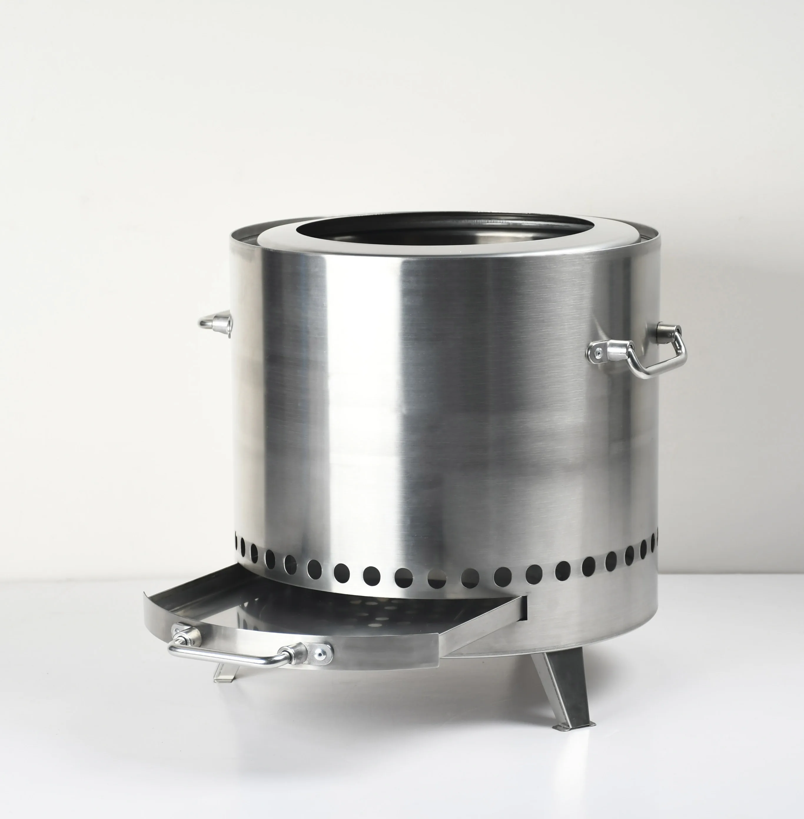 Custom Stainless Steel Portable Outdoor Charcoal Firewood Furnace ...