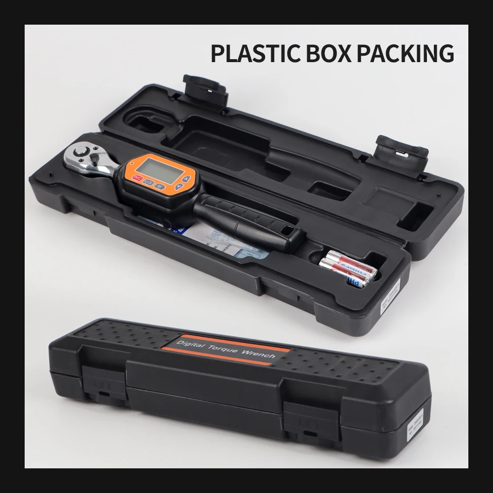 Digital Torque Wrench Adjustable Torque Preset Auto Repair Spark Electronic Torque Wrench for ...