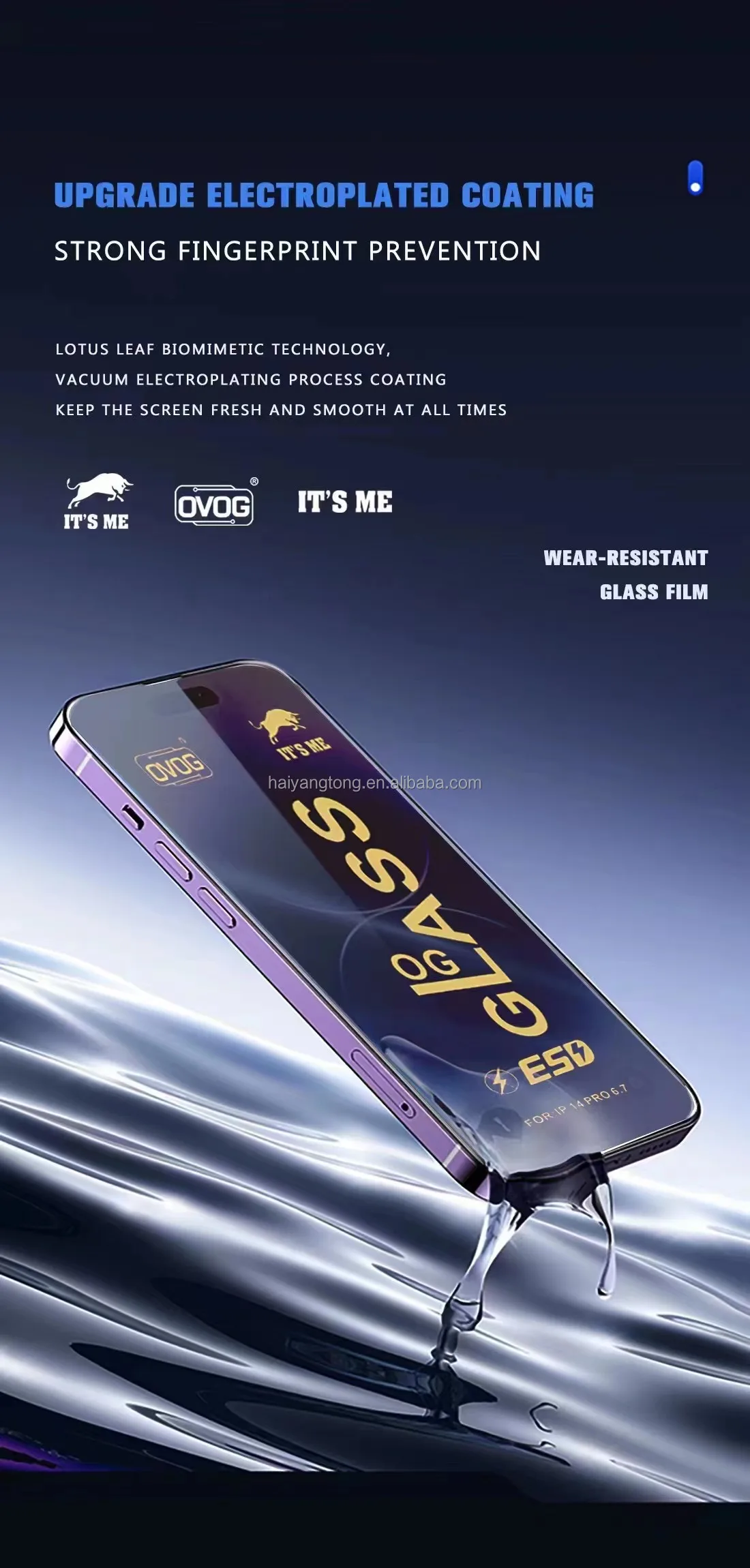 OG IT’S ME ESD Screen Protector - Premium Tempered Glass