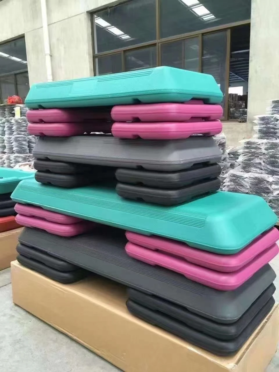 Adjustable Gym Exercise Machine Yoga Stepper Fitness Workout Stepper ...