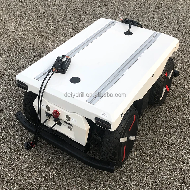 Electric Unmanned Ground Vehicle for Delivery & Patrol