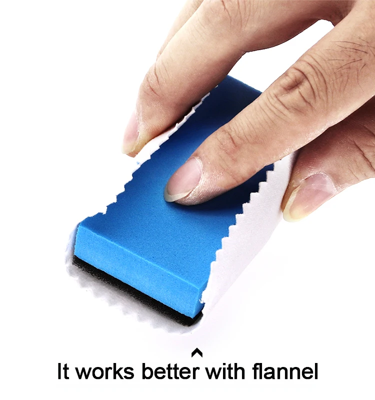 Premium Nano Ceramic Coating Foam Applicator Pad Wax Sponge Pads Block