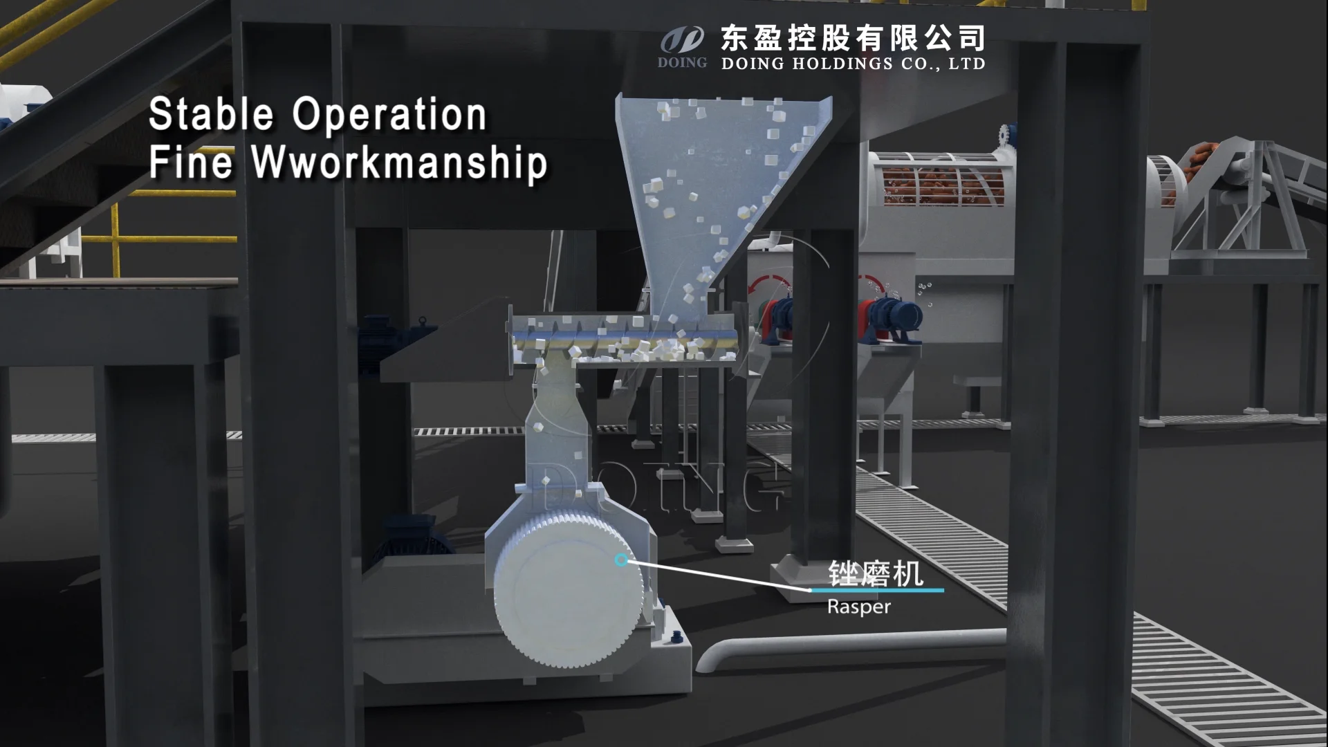 Broyeuse De Manioc Cassava Processing Machine Stainless Steel Rasper To ...