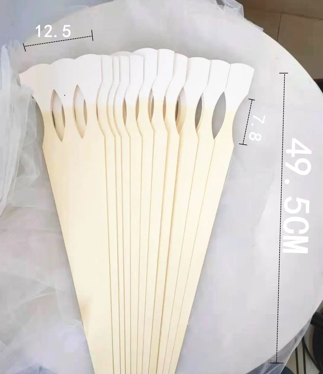 Wholesale Luxury Paper Soap Flower Arrangements Display Card