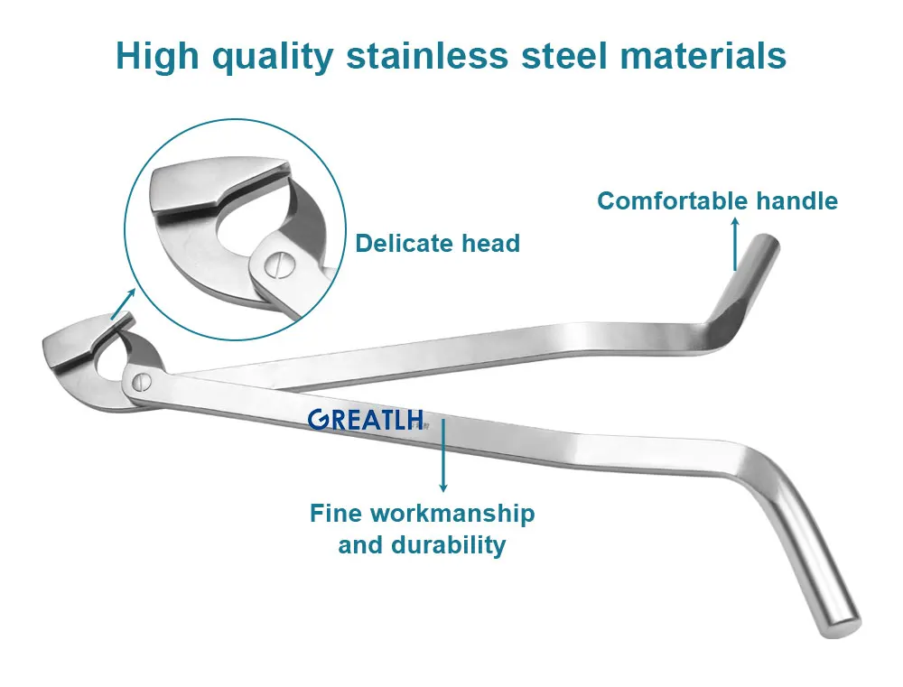 Orthopedic Instrument - Durable Plaster Shears for Surgery