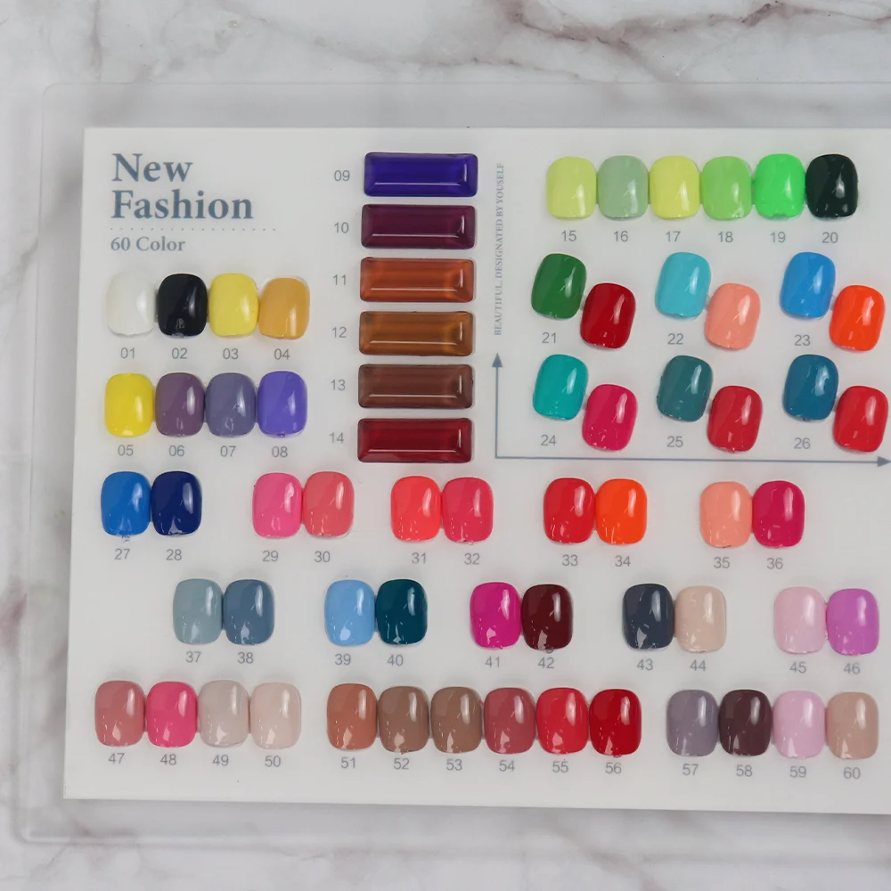 60 Colors Nail Painting Gel Nail Polish Set Gel Uv Ongle Professionnel ...