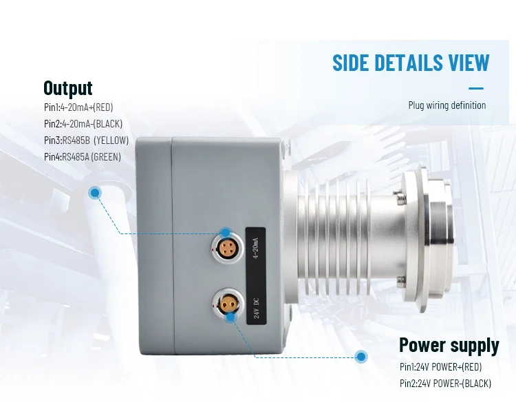 4~20ma Rs485 Digital Display Inline Brix Refractometer For Food ...