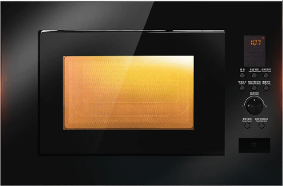 Oem Best Price Home Use 23/25l Multifunctional Black Built-in Microwave ...