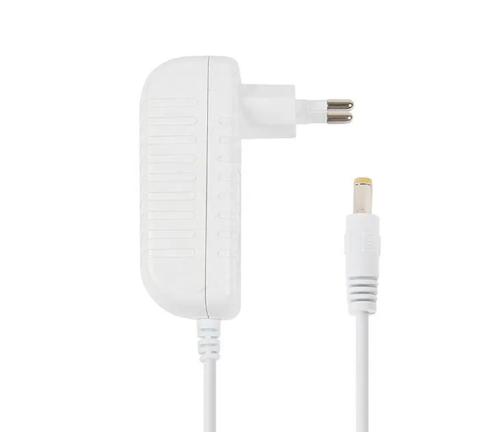 White Power Adapter - Versatile AC DC Supply for LED Lights
