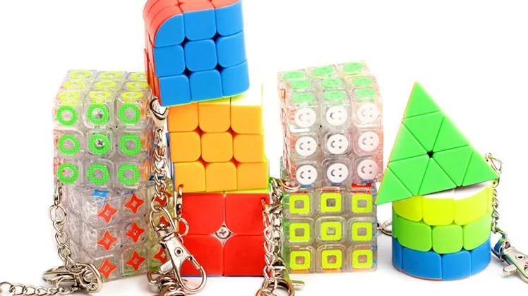 Wholesale Mini Rotating Second Third Order Magic Cubes Cylinder ...