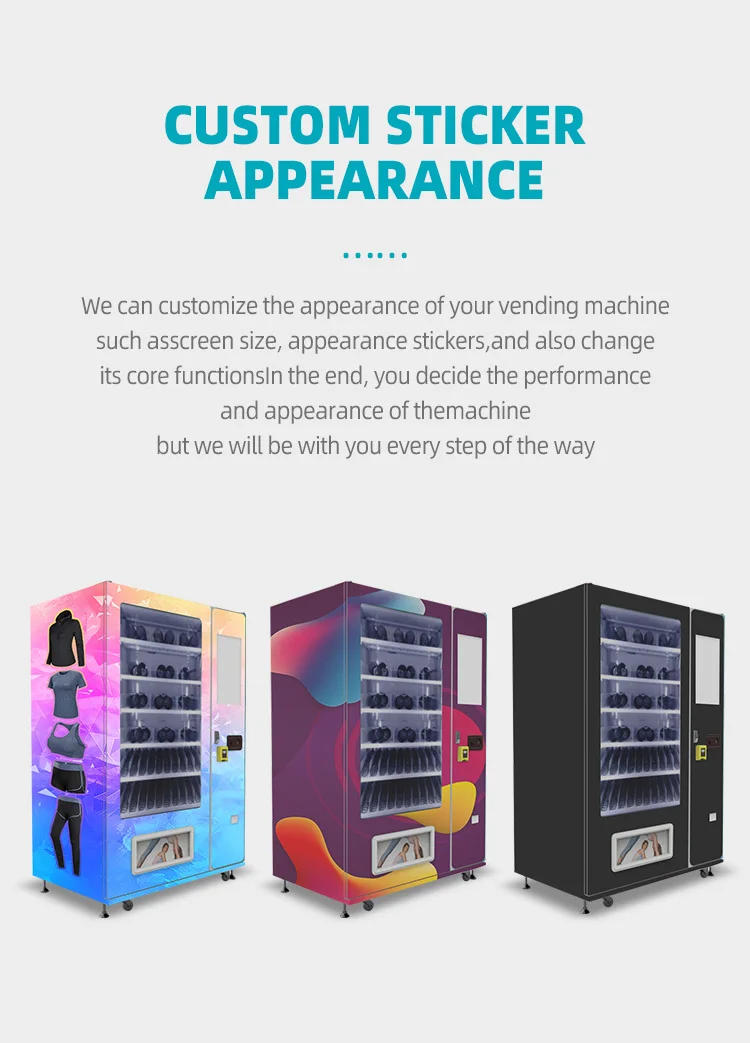 Clothing Vending Machine - Fitness & Swimwear Solutions