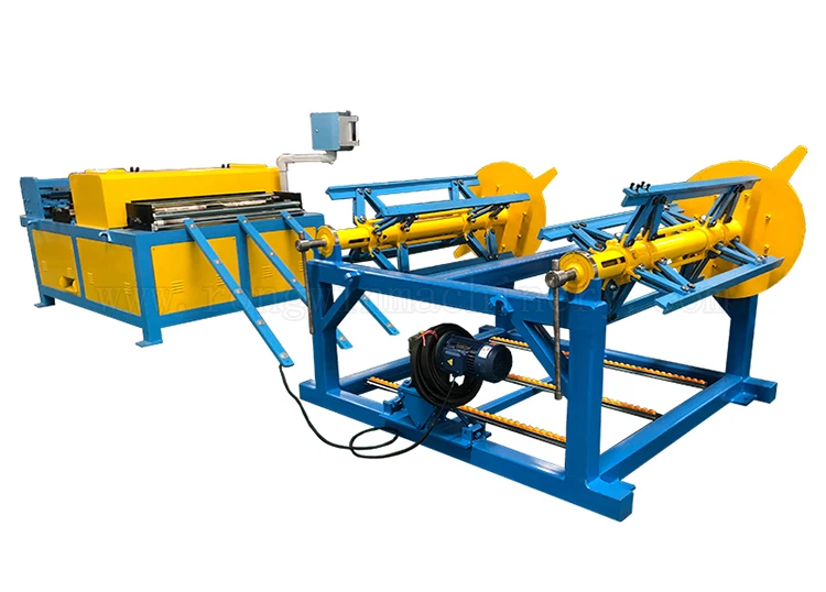 Auto Duct Line II Reliable Automatic Duct Former Coils Decoiler with ...