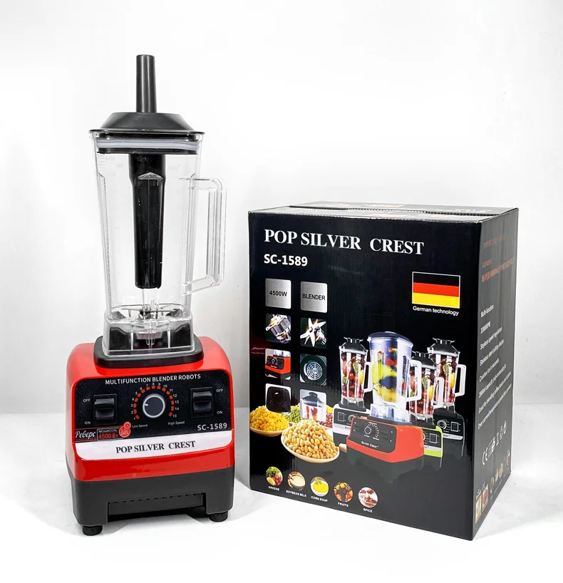 2 in 1 4500w Silver Crest Mixer Machine blender mixer with 2 cups ...
