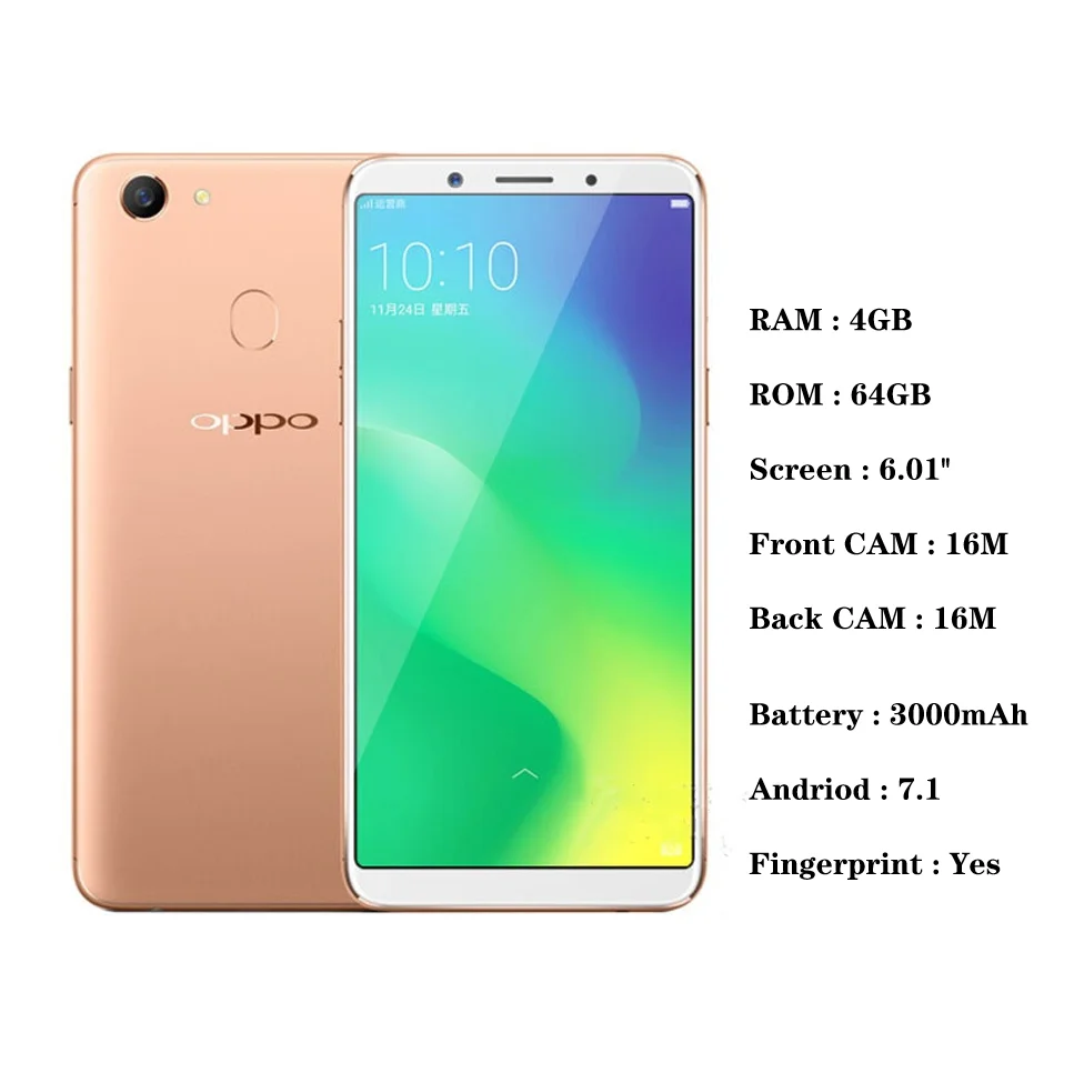 Téléphone portable d'occasion original de marque bon marché OPPO A73 F5 ...