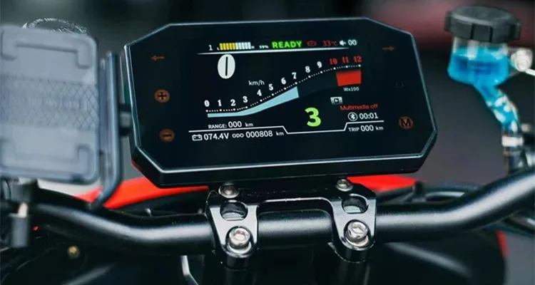 Moto LCD TFT RPM Universal Digital Odometer for Motorcycles