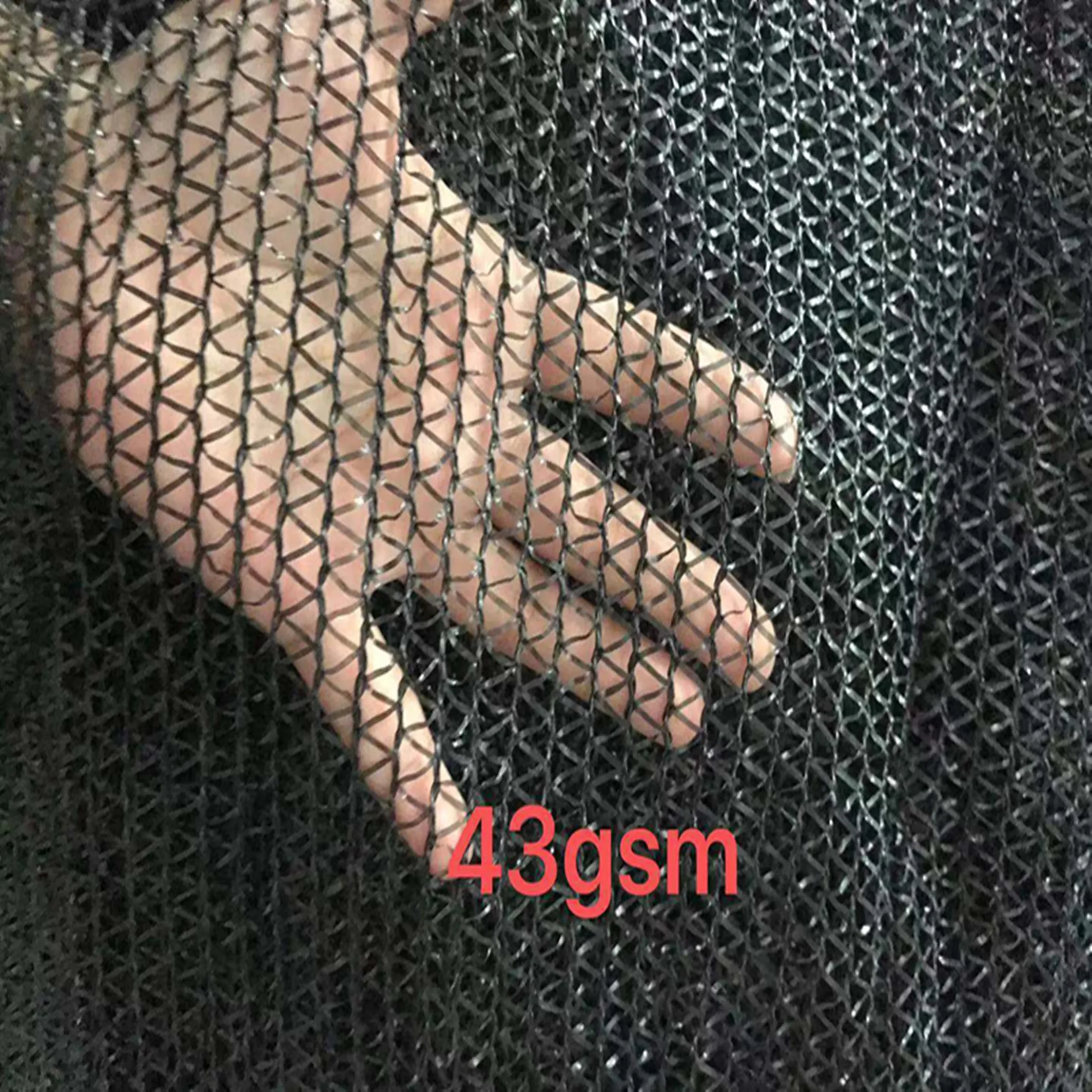 WOVEN EYELET 80gsm Tape Net for Agriculture Greenhouse Fencing