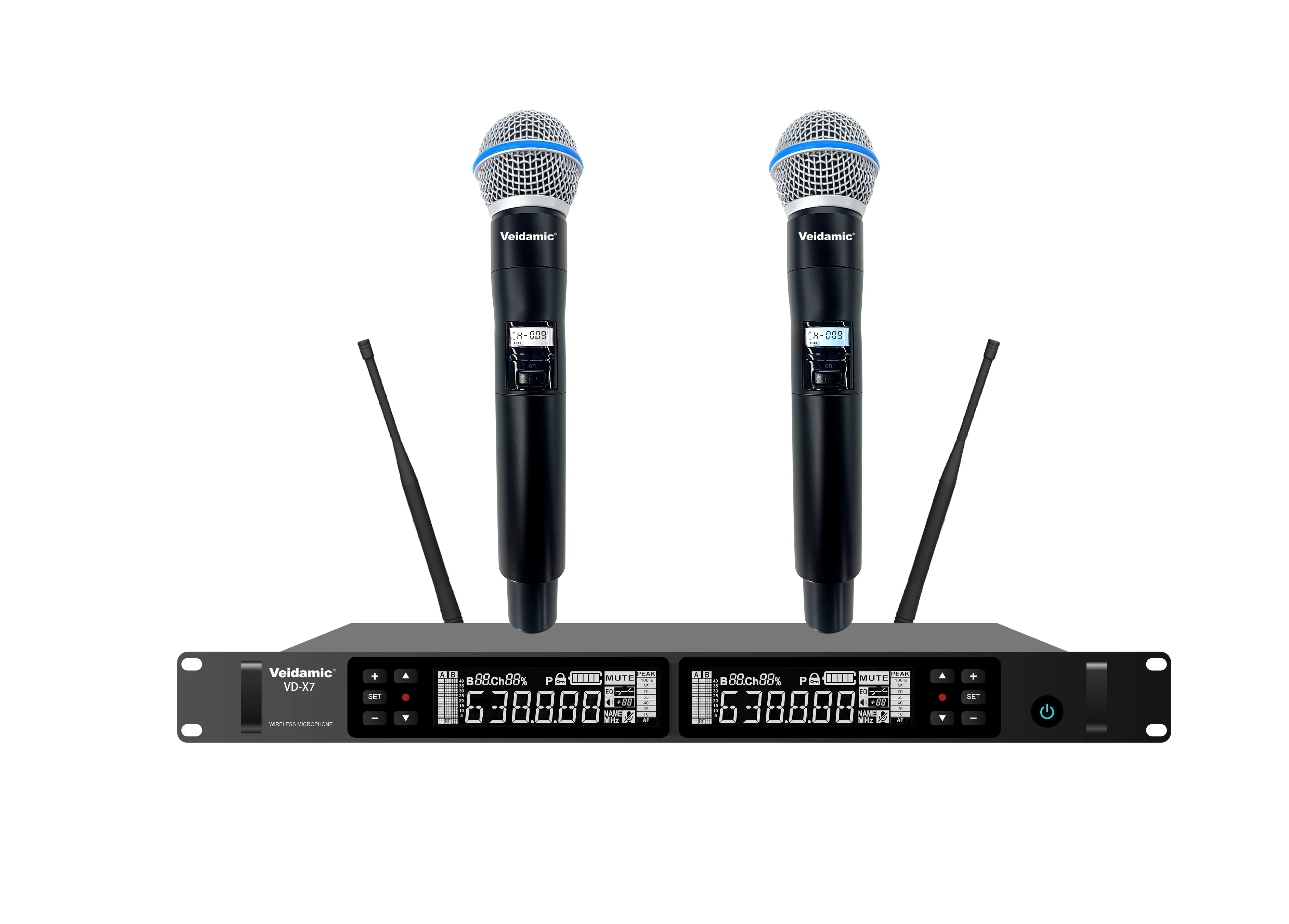 True Diversity UHF Wireless Microphone - 150 Meters Range