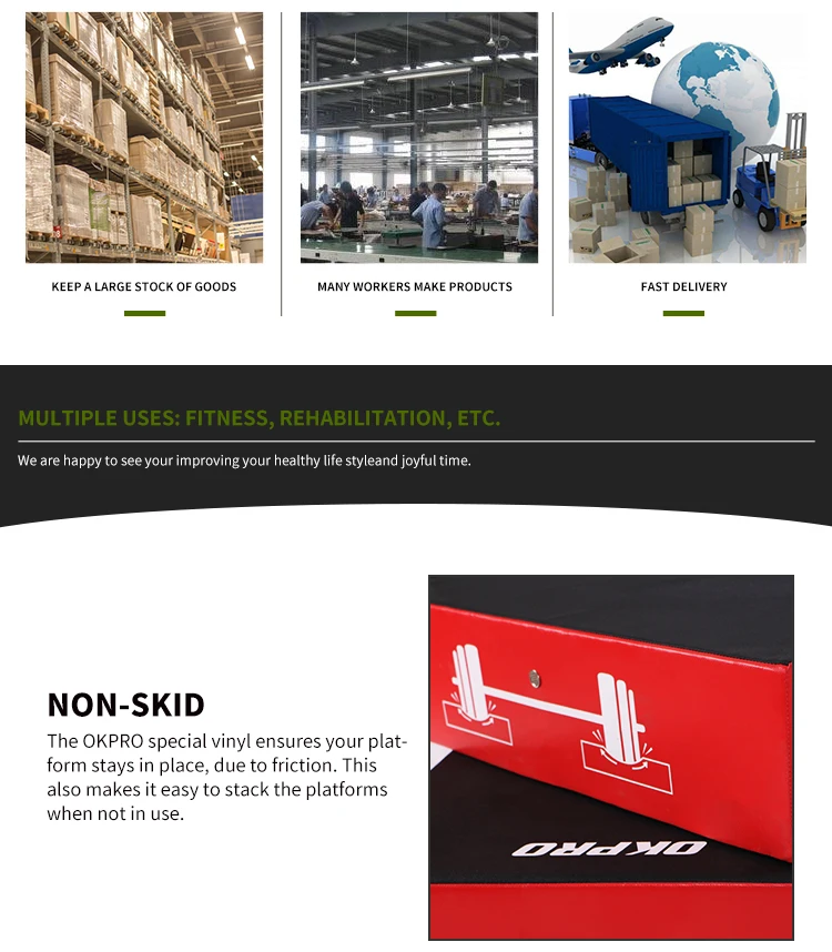 OKPRO Weight Lifting Gym Equipment - Custom Logo Pound Pads