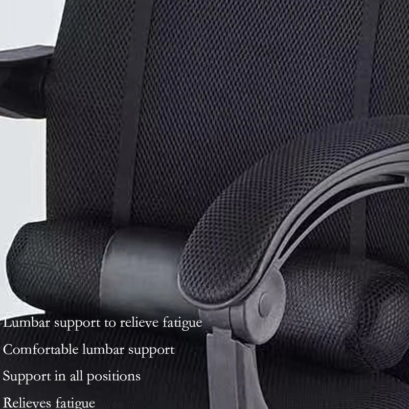 Office Chair Lifting Can Be Lying And Rotating Net Cloth Computer Chair ...