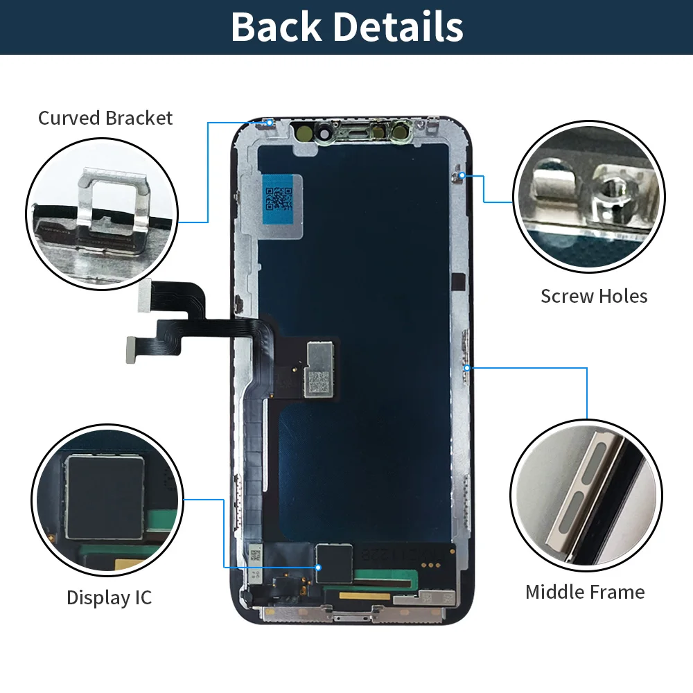 Wholesale JK Incell Screen V3.0 HD/FHD Display for Iphone