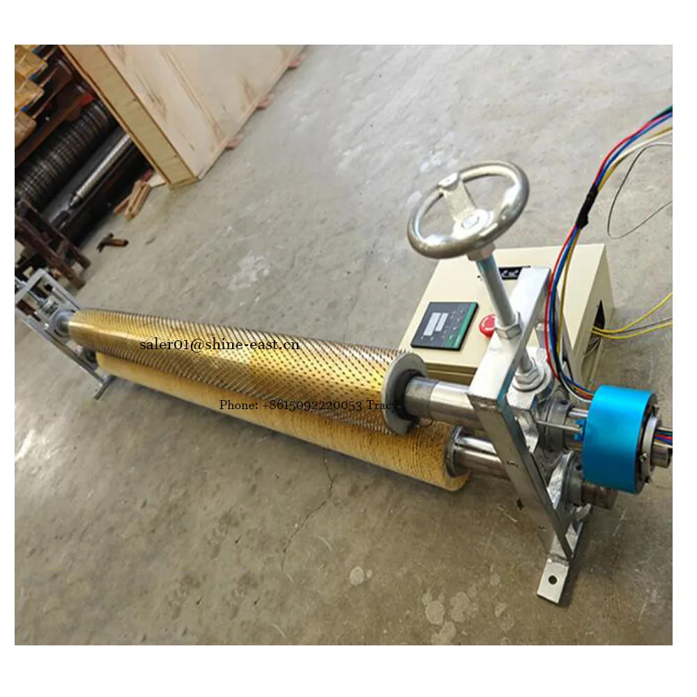 Mini Micro Perforator Pinned Roller Leather Perforated Machine