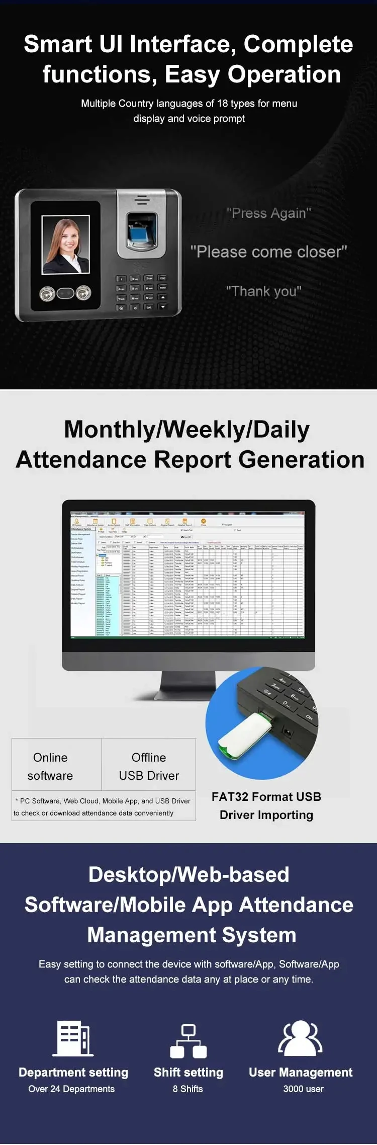 Cloud Based Face Recognition Attendance Biometric Attendance System ...