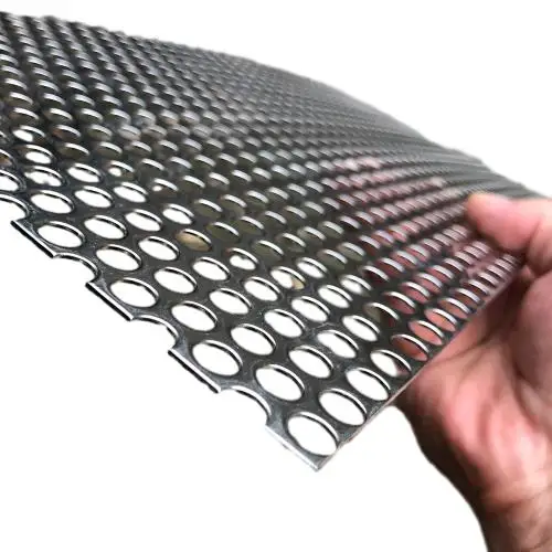 Hexagonal perforated metal mesh perforated sheet China factory ...